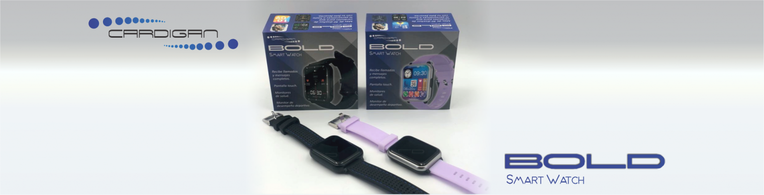 SmartWatch Bold – Cardigantech